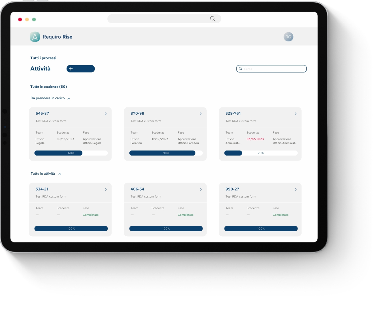 Requiro Rise - Compliance and Business Processess Consulting