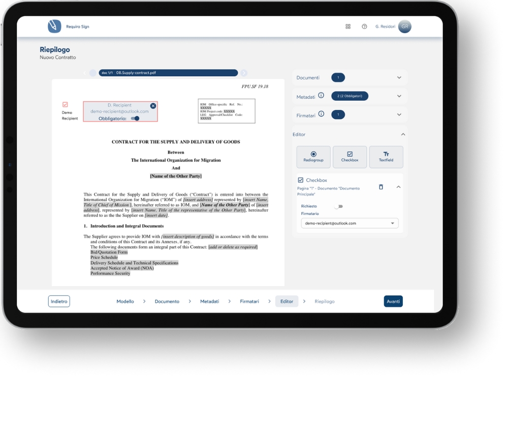 Requiro Sign - Compliance and Business Processess Consulting